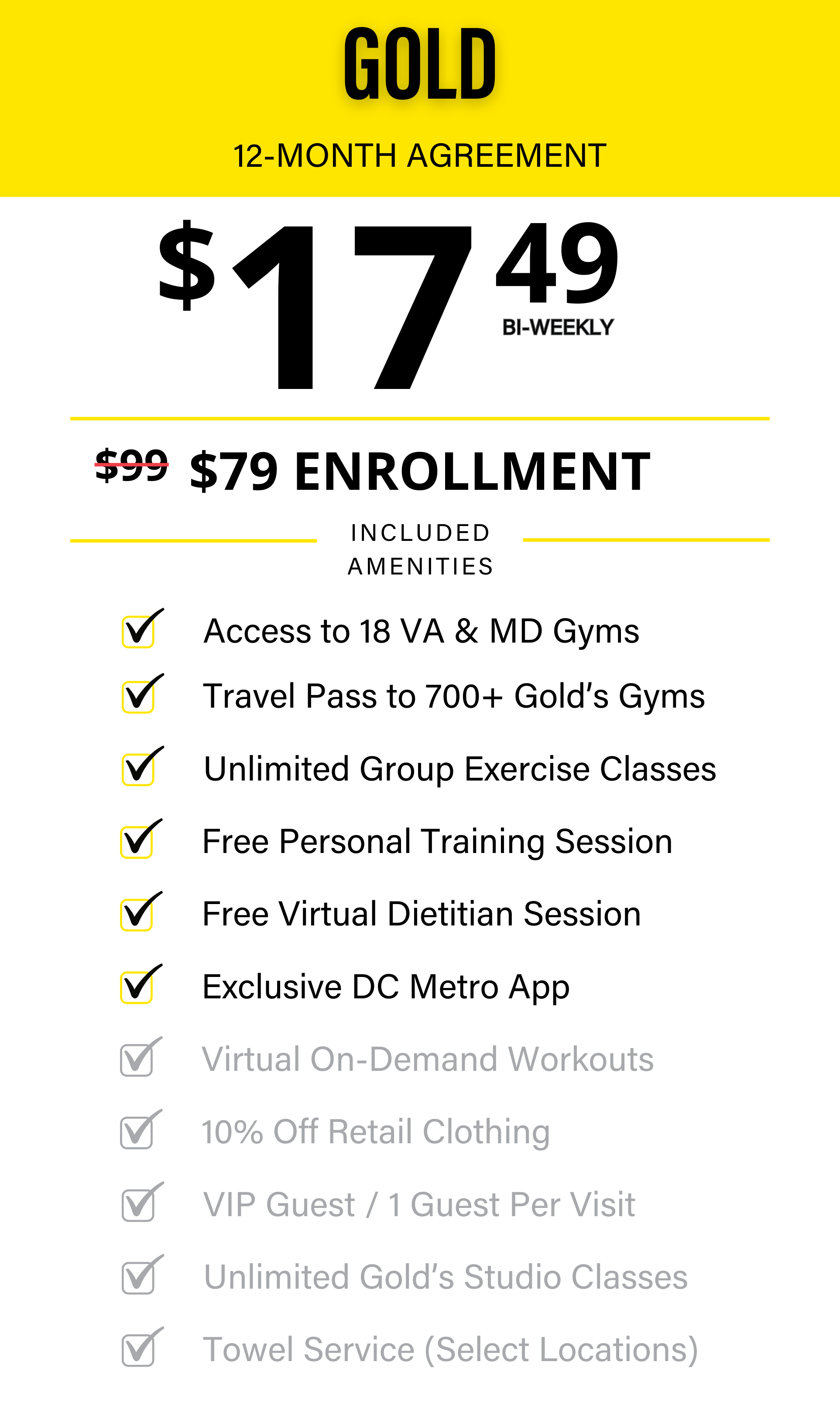 How Much Is Gold's Gym Membership? Pricing Guide & Cost Details